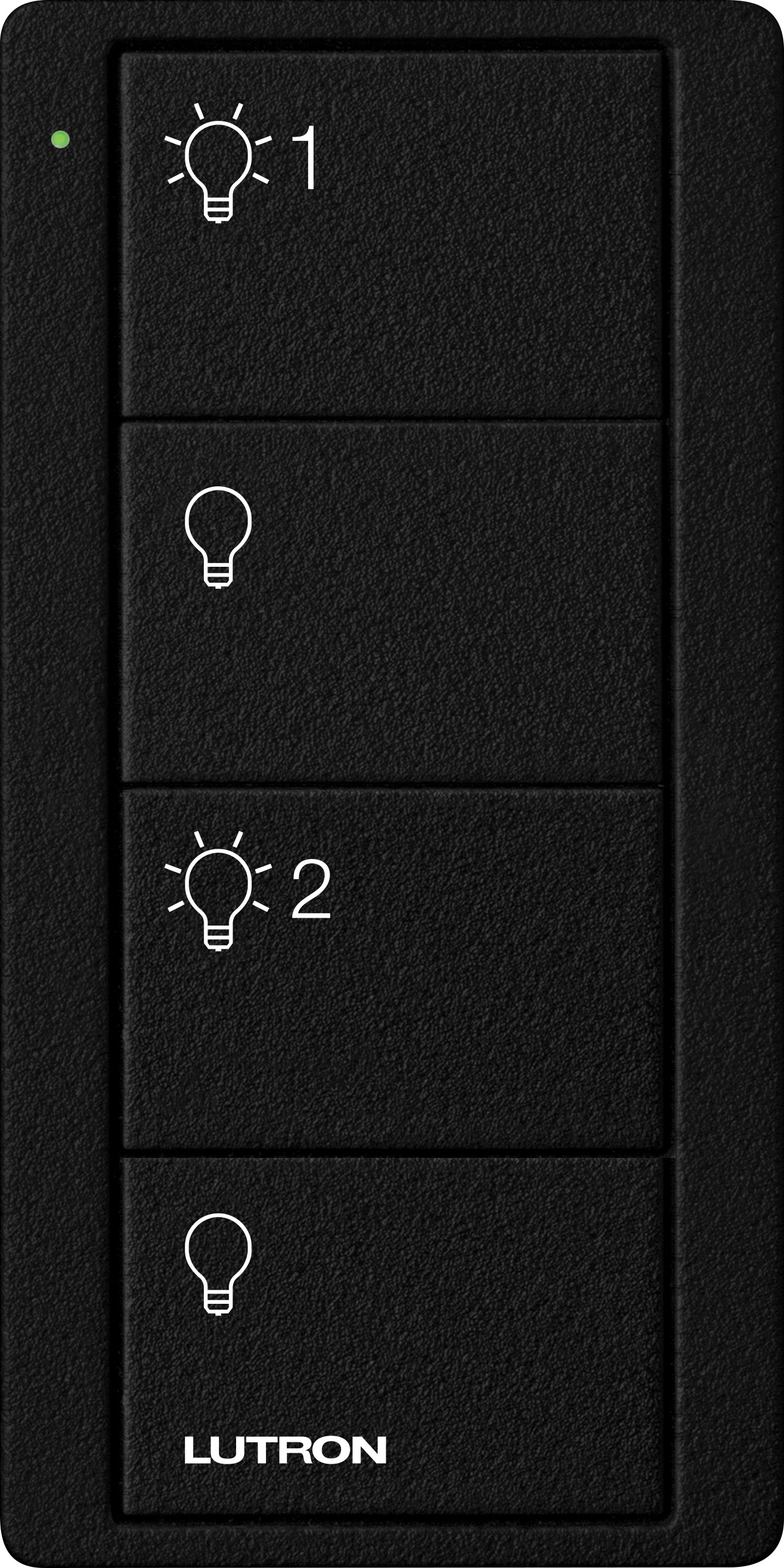 Lutron Pico RF 4 Button Control (Black) (Lights Model) | STA Group